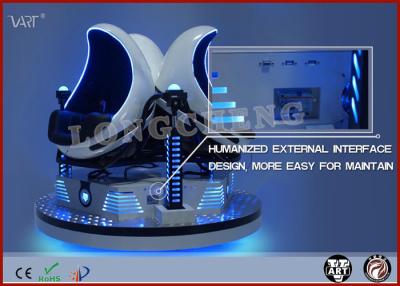 China 360 Degree 9D VR Cinema with Triple Rotating Seat / 19 Inch Screen for sale