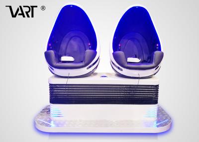 China 9D VR 2 Seats Virtual Reality Chair / Vr Simulator Equipment for Gaming Zone for sale