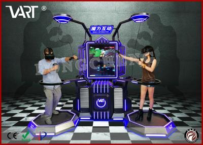China 220 - 380V 2.5 KW Double Seater Interactive VR Simulator with Abundent Immesive Game for sale