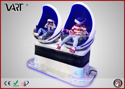 China Amazing VR 2 Seat 9D VR Cinema With Motion Chair for Shopping Mall for sale