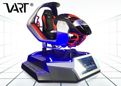 China Cool Racing Car 9D VR Racing Simulator Adventorous Experience Exploration for sale