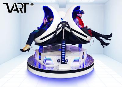 China 360 Degree Triple Seats 9D Virtual Reality Cinema VR Egg Chair CE Approved for sale