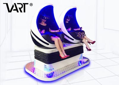 China 4KW 3DOF Platform 9D VR Cinema / Virtual Reality Simulator With Two LCD Screen for sale