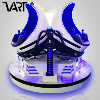 China 3 Seats 9D Egg VR Cinema Arcade Game Machines Virtual Reality 9D Cinema Ride for sale