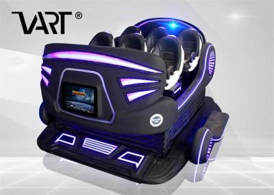 China High Resolation 8.5KW Power VR 6 Seats Cinema / 9D Mobile Movie Theater for sale