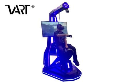 China Shooting Game 9D Simulator Virtual Reality Equipment With Safety Standard for sale