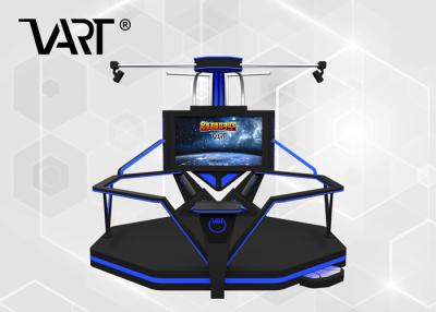 China HTC VIVE 9D VR Simulator Infinite VR Space Walking Platform with Soccer / Base Ball Game for sale