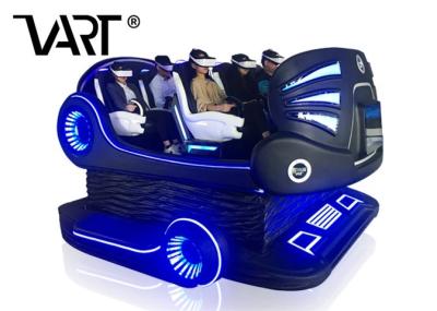 China Easy Operated 9D VR Cinema / 6 Seats Roller Coaster 9d VR Chair for Sale for sale