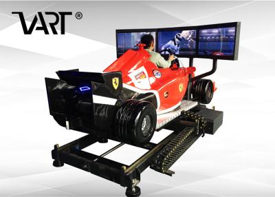 China Fiber Glass F1 Racing Game 9D Simulator , Virtual Reality Car Racing Machine for sale