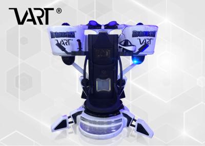 China Color Customized Flight Simulator VR Shooting Game Machine With 0.5M Up and Down Movement for sale