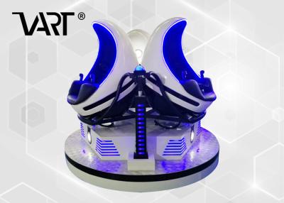 China 3 Seat Roller Coaster Simulator / 9D Virtual Reality Cinema Machine For Amusement Rides for sale