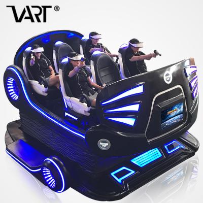China 9D Virtual Reality Games 9D VR Cinema Price with 6dof Electric System 6 Seats for sale