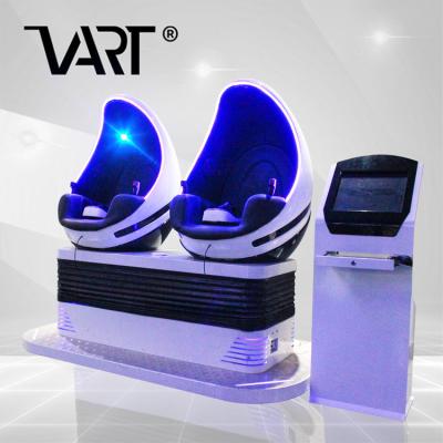 China 360 Degree Movie 9D Virtual Reality Cinema For Malls , VR Egg Chair for sale