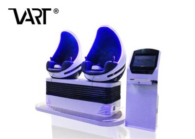 China Roller Coaster VR Chair Simulator , 3DOF Electronic Multi Cylinders Motion 2 Seats 9d Cinema Ride for sale
