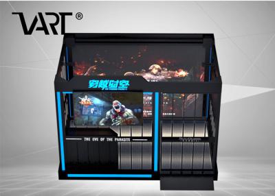 China 4 Persons VR Shooing Game Zone Virtual Reality Battle For Team Console Control for sale