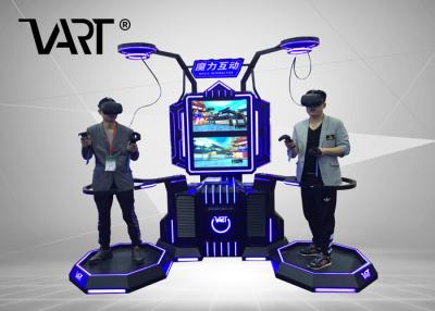 China Two 32inch Screen Double Player HTC Vive Simulator Interactive VR Battle Games for sale
