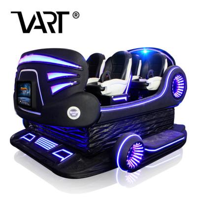 China Family Member 9D VR Cinema Theater With Artificial Leather Seat For Entertainment Park for sale