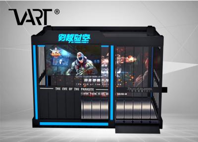 China 4 Players Multiplayer VR Virtual Game Shooting Simulator Machine With 43