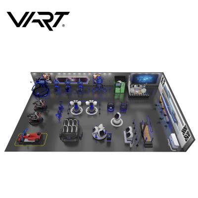 China VR Interactive Game VR Theme Park With VR Racing Simulator Car Amusement Park for sale