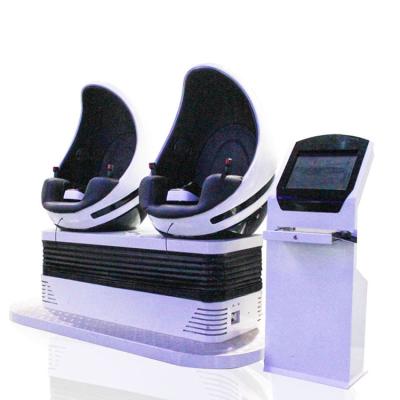 China Electric 2 Player 9D VR Cinema 3 Aixs Exciting Movement Including 3pcs Game for sale