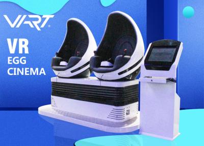 China 360 Degree Rotation 9D VR Cinema In DUBAI , Double Players Amazing Roller Coaster 9D VR Chair for sale