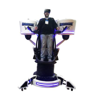 China Attractive Fiberglass Shell 9D VR Flight Simulator 1 Player with Chinese / English Edition for sale
