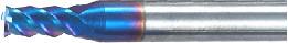 China H65 4 Flute End Mill Polished Solid Carbide Endmill For Mold Industry Machining for sale