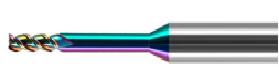 China 3mm-20mm A20 3 Flute Carbide End Mill For Cooper Alloy Material Processing for sale