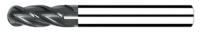 China Extra Long Ball Nose End Mill HRC50 6mm Ball Nose Cutter TiAlN Coated for sale