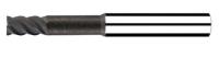 China 4mm-12mm 4 Flute Milling Cutter Four Blade Graphite Cutting Tools Air Avoidance for sale