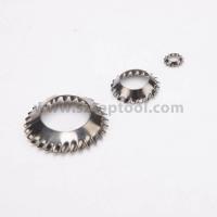 China Polished Stainless Steel Lock Washer Din6798V External Tooth Lock Washer for sale
