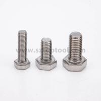 China OEM External Hexagon Bolt 201 Stainless Hex Bolts M3-M20 Size for sale