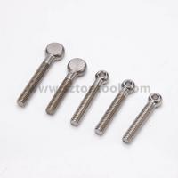 China M8 Stainless Steel Eye Bolt Polished SS Eye Bolts For Power Facilities for sale