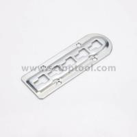 China Custom Stamped Metal Parts Steel Metal Plate Pressed With Holes for sale