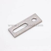 China Solar Fixings Adapter Plate Stainless Steel Stamping Parts Zinc Plated for sale