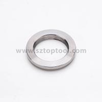 China CNC Machined Special Rings With Threaded Stainless Steel Cnc Parts for sale