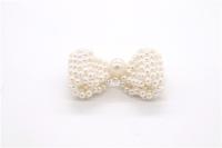 China Handmade beads,handmade bow High-grade imitation pearls,Glass bead shoe decoration  /Fashion shoe accessories for sale