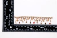 China Hand Welded buckle Chain of Hardware,Ladies sandals chain copper /iron gun/nickel/gold for sale