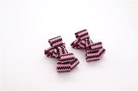 China girl shoe-trimmed bow/Chequered coloured bow/Handmade coloured bow Lace, ribbon, mesh Various colors for sale