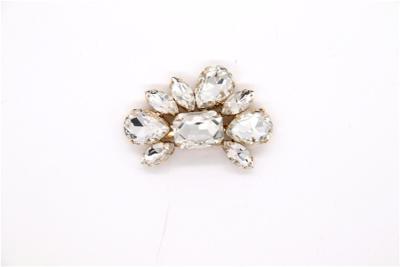China shoe buckle shoe clips rhinestones shoes clips zinc alloy ,copper Gun,nickle,gold for sale