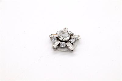 China shoe buckle shoe clips rhinestones shoes clips zinc alloy ,copper Gun,nickle,gold for sale