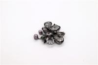 China shoe buckle shoe clips rhinestones shoes clips zinc alloy ,copper Gun,nickle,gold for sale