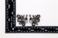 China shoe buckle shoe clips rhinestones shoes clips zinc alloy ,copper Gun,nickle,gold for sale