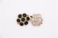 China shoe buckle shoe clips rhinestones shoes clips zinc alloy ,copper Gun,nickle,gold for sale
