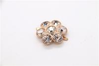 China shoe buckle shoe clips rhinestones shoes clips zinc alloy ,copper Gun,nickle,gold for sale