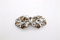 China shoe buckle shoe clips rhinestones shoes clips zinc alloy ,copper Gun,nickle,gold for sale