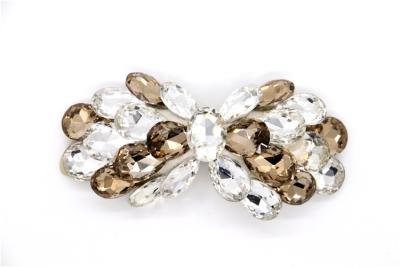 China shoe buckle shoe clips rhinestones shoes clips zinc alloy ,copper Gun,nickle,gold for sale