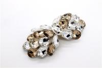 China shoe buckle shoe clips rhinestones shoes clips zinc alloy ,copper Gun,nickle,gold for sale