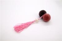 China Handmade beads,handmade bow High-grade imitation pearls,Glass bead shoe decoration /Fashion shoe accessories for sale