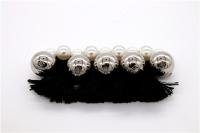 China Handmade beads,handmade bow High-grade imitation pearls,Glass bead shoe decoration /Fashion shoe accessories for sale
